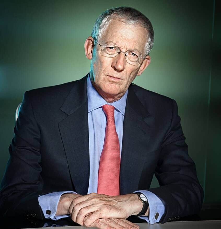 Book Nick Hewer via leading UK speaker bureau The Speakers Agency